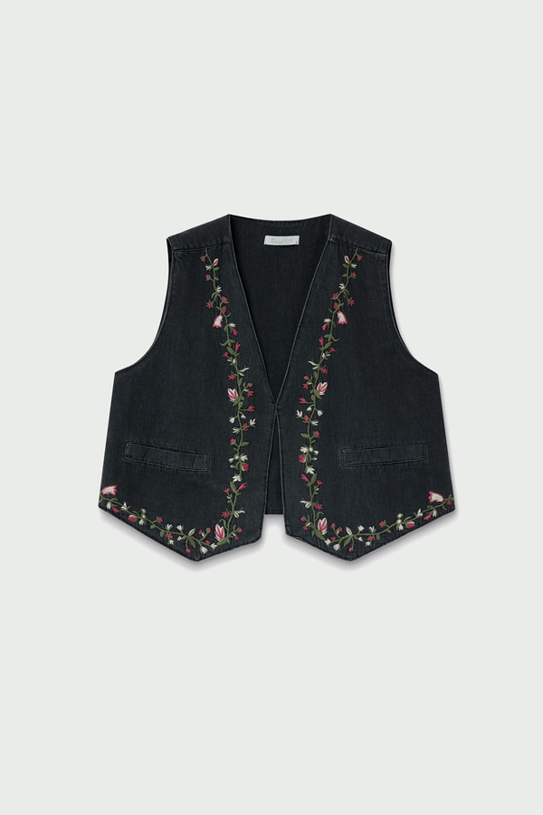 Alçiçek Denim Takım Siyah | Zülays