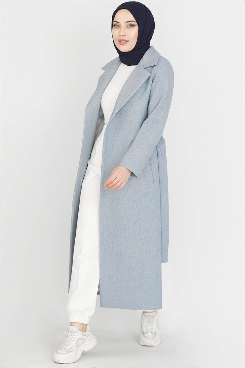 Fit Coat Baby Blue Buy - Zülays