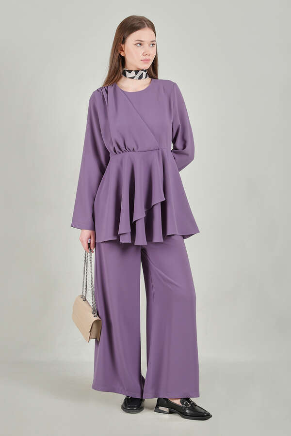 Buy Flywheel Tunic Suit Purple - Zülays