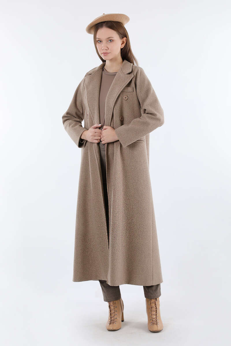 Long Oversize Cachet Dark Mink - Zülays