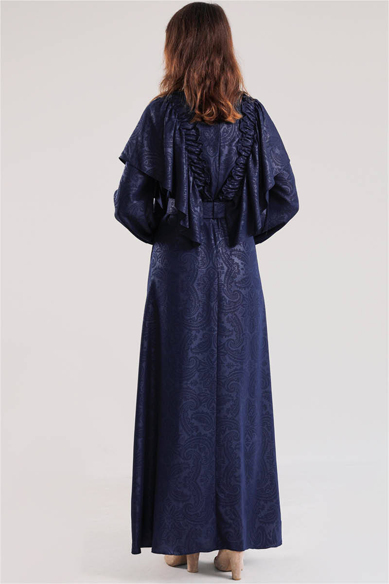 Buy Mehran Dress Navy Blue - Zülays