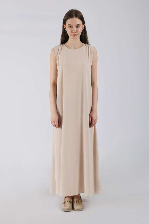 Buy Zero Sleeve Underwear Dress Stone - Zülays