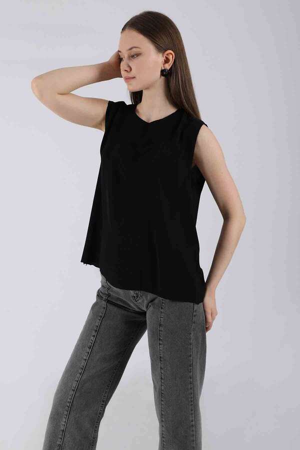 Buy Zero Sleeve Short Underwear Black - Zülays