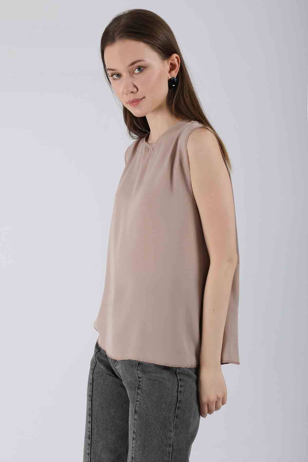 Buy Zero Sleeve Short Underwear Dark Mink - Zülays