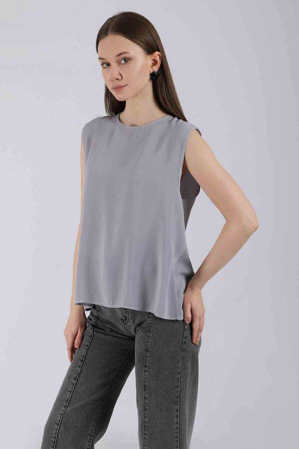 Buy Zero Sleeve Short Underwear Grey - Zülays